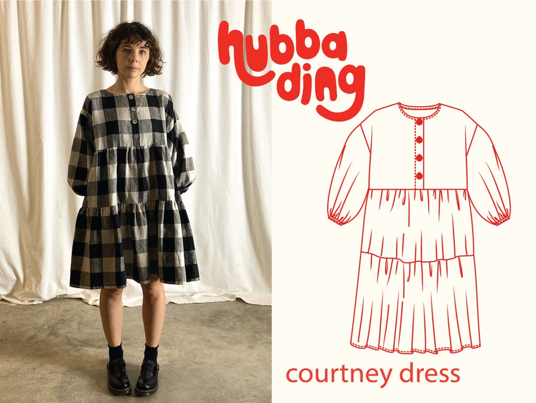 Courtney Dress Sewing Pattern - Etsy