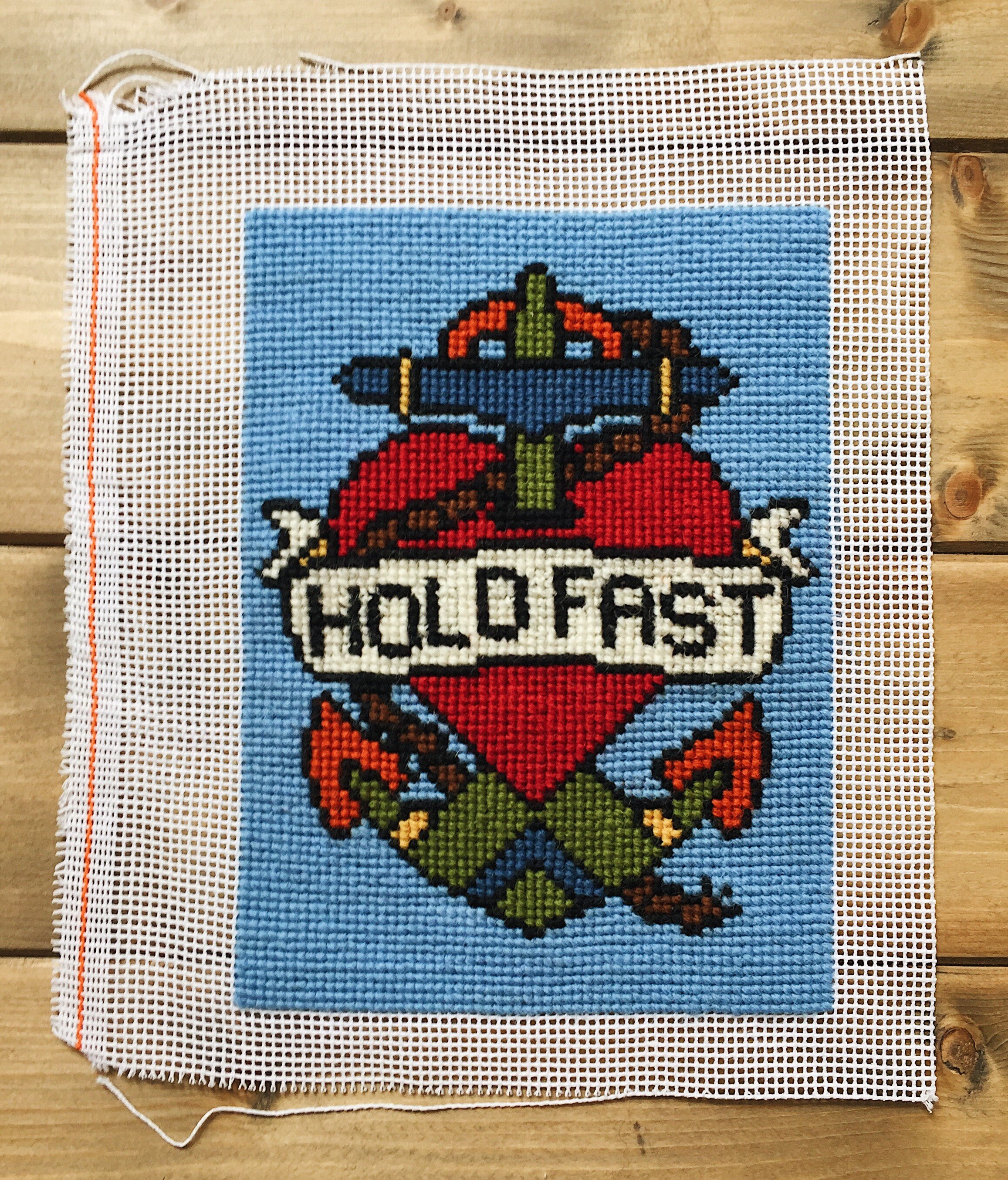 Hold Fast Anchor Cross Stitch Pattern Download - Etsy