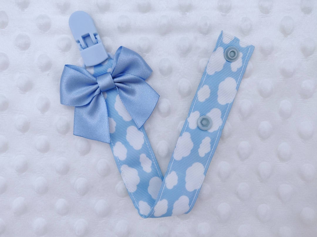 Baby Blue Clouds Adult Pacifier Clip ABDL Little Space Agere - Etsy