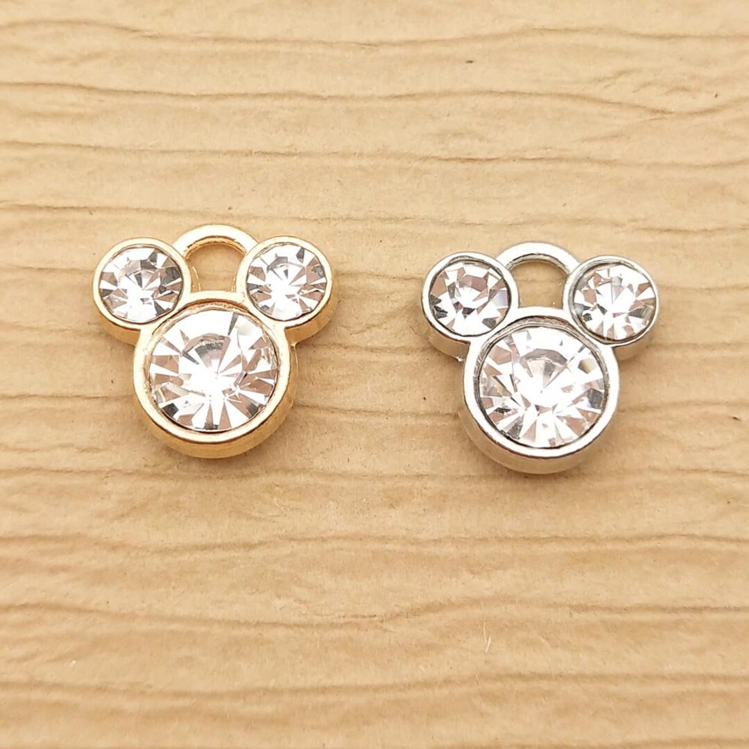 10PCS, 13*13mm, Cartoon Charm, Crystal Charms, Bracelet Charm, Necklace ...
