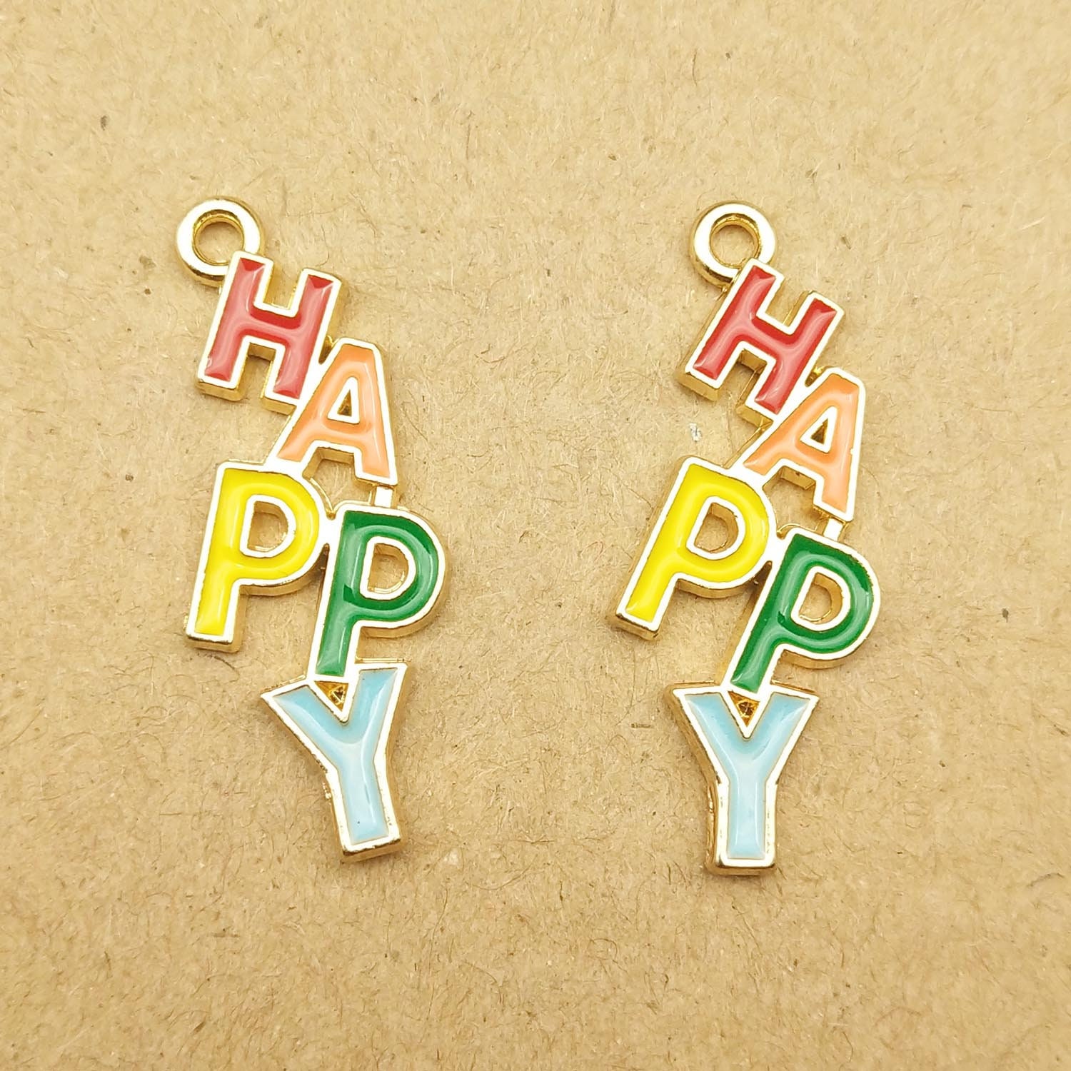 Happy Charms 10PCS 1229MM Enamel Charms Bracelet Charm - Etsy