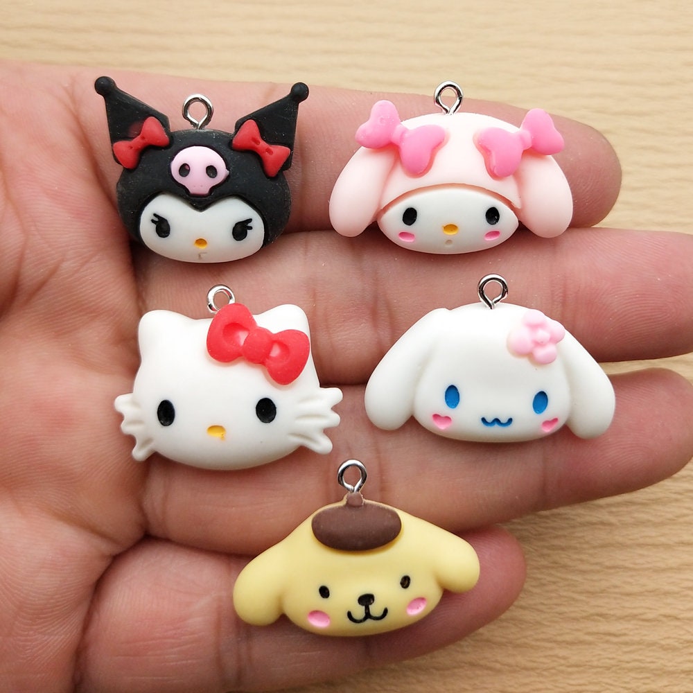 10PCS, Resin Cartoon Anime Charm Enamel Charm Bracelet Charm Necklace ...