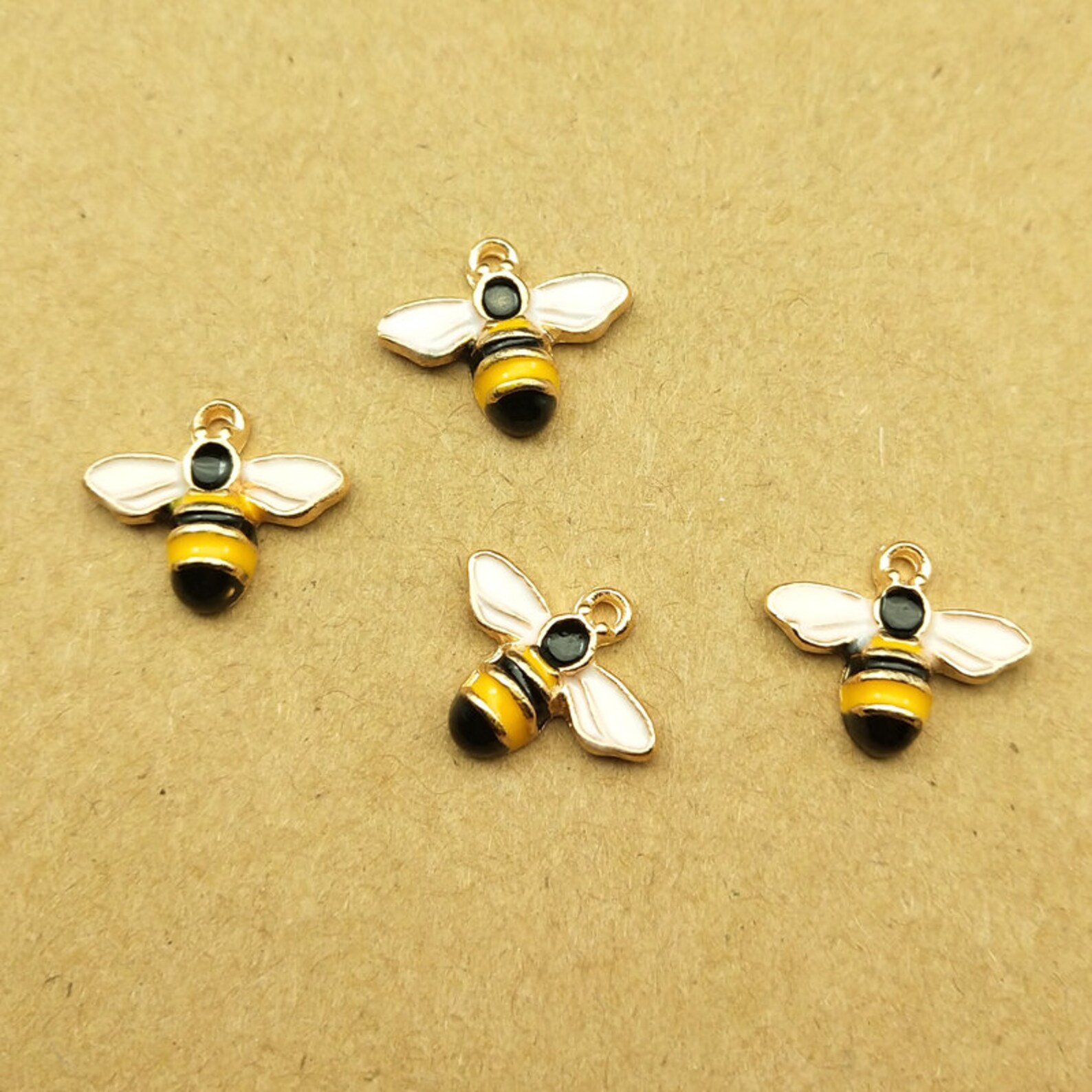 10PCS 1215MM Bee Charms Honeybee Charm Insect Charm - Etsy