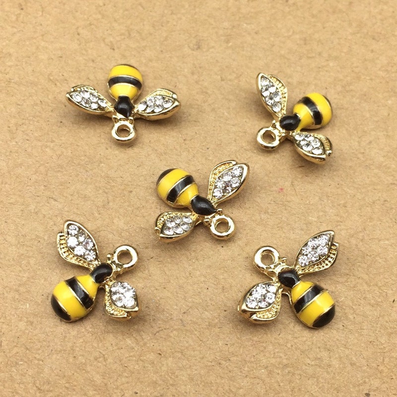 Bee Charms - Etsy