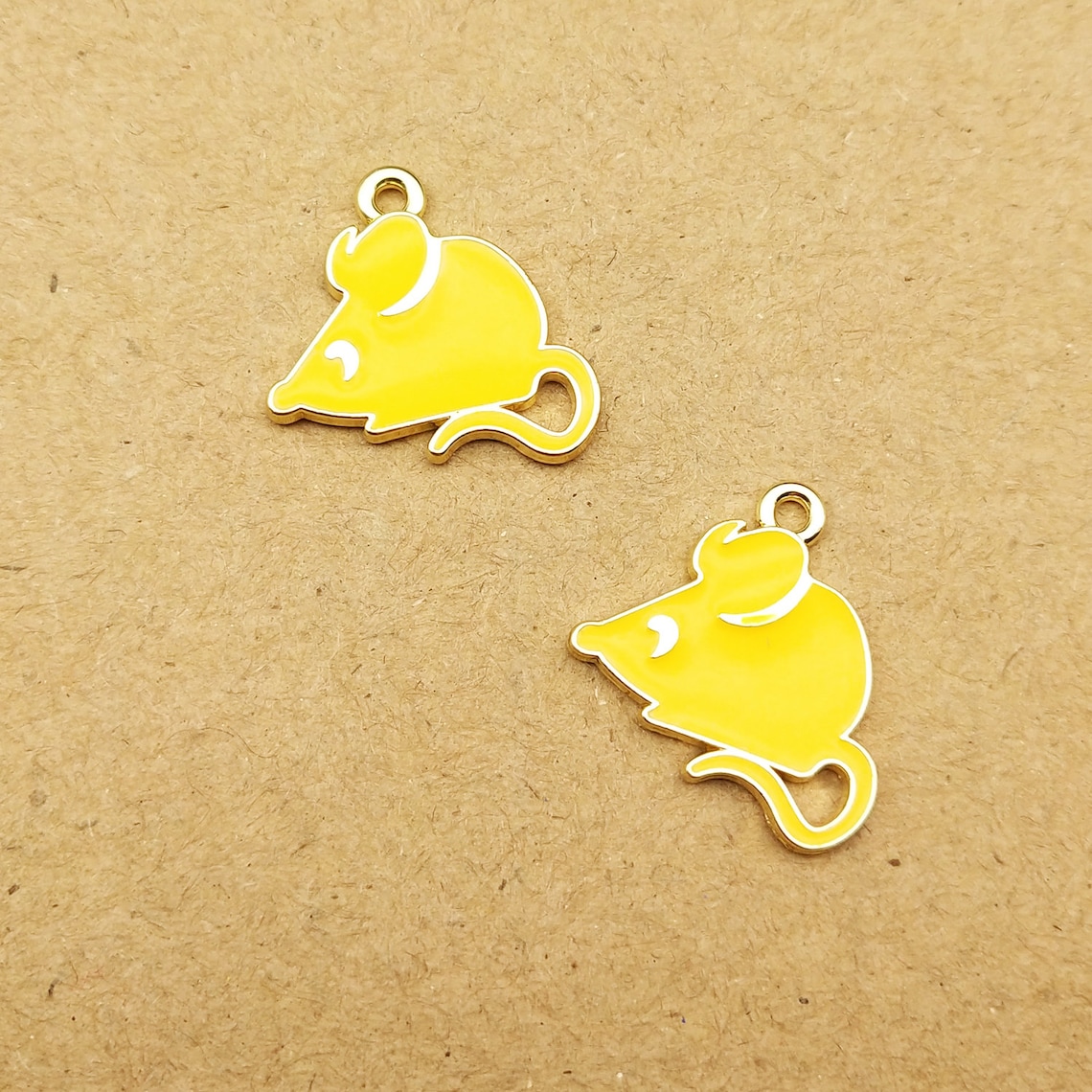 Mouse Charms 10PCS 1718MM Enamel Charm Animal Charm | Etsy