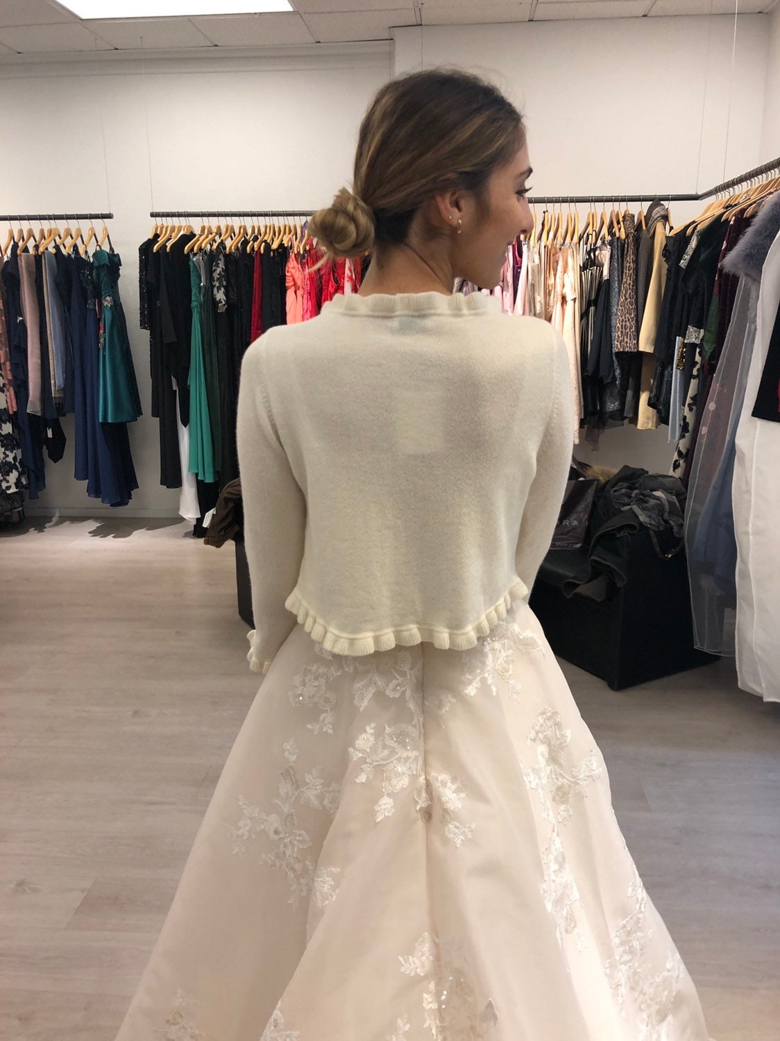Bridal Cashmere Bolero - Etsy