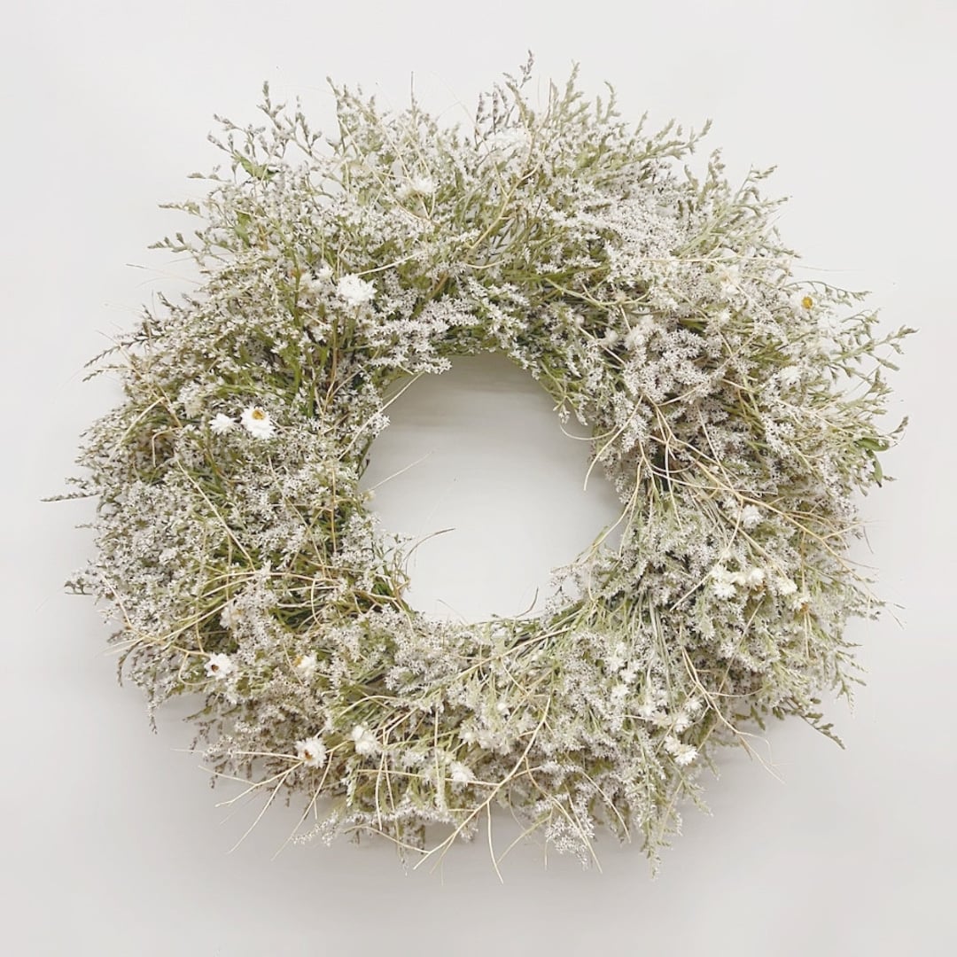 Vancortlandt Farms Handmade Natural Dried Flower German Statice and ...