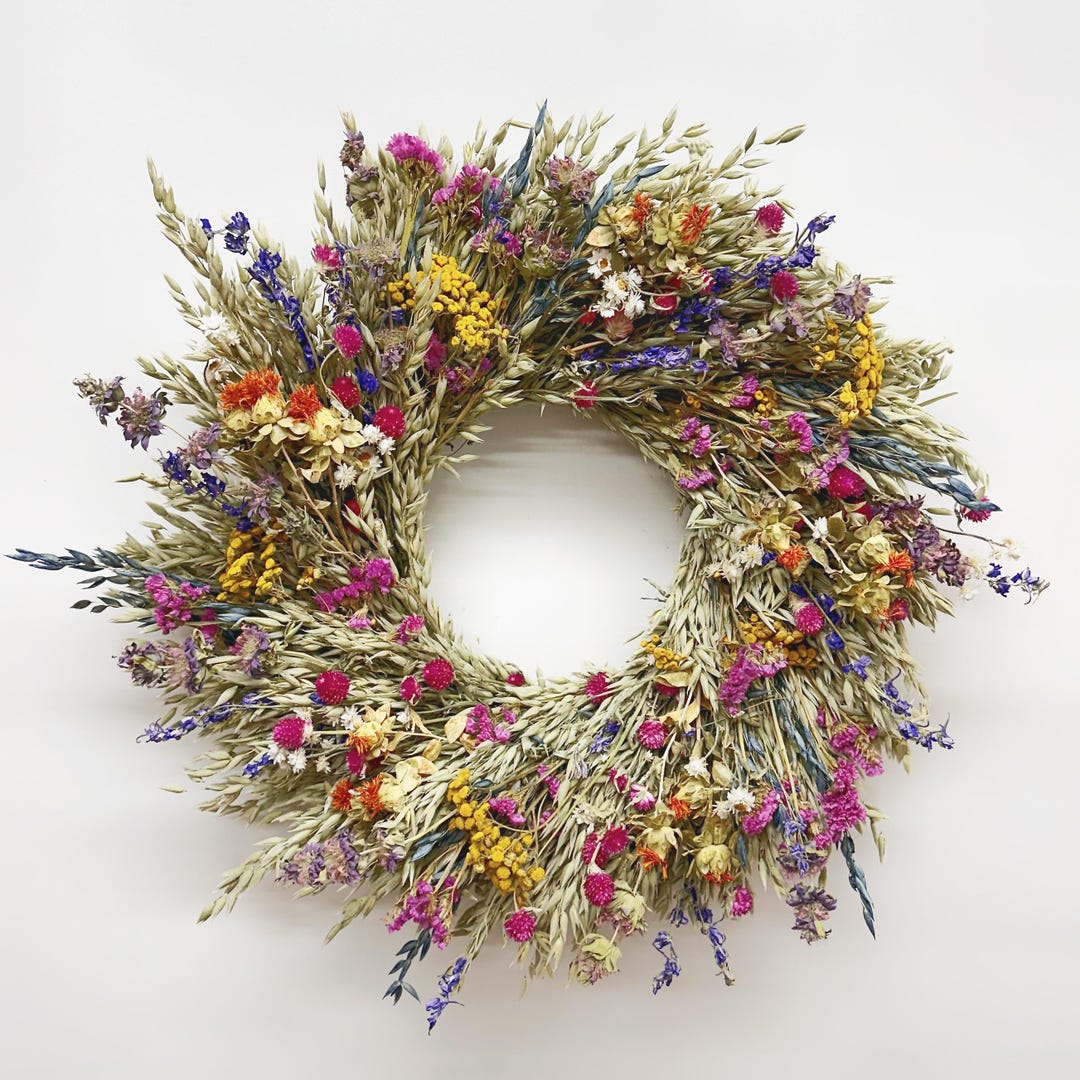 Vancortlandt Farms Natural Dried Flower Handmade Fluttering Flowers ...