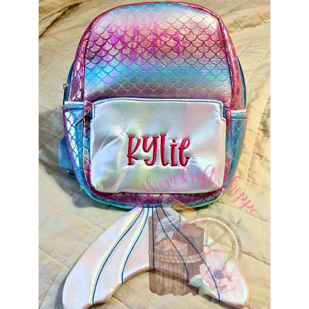 Mermaid Tail Backpack Mermaid Tail Backpack Girls Birthday Gift ...