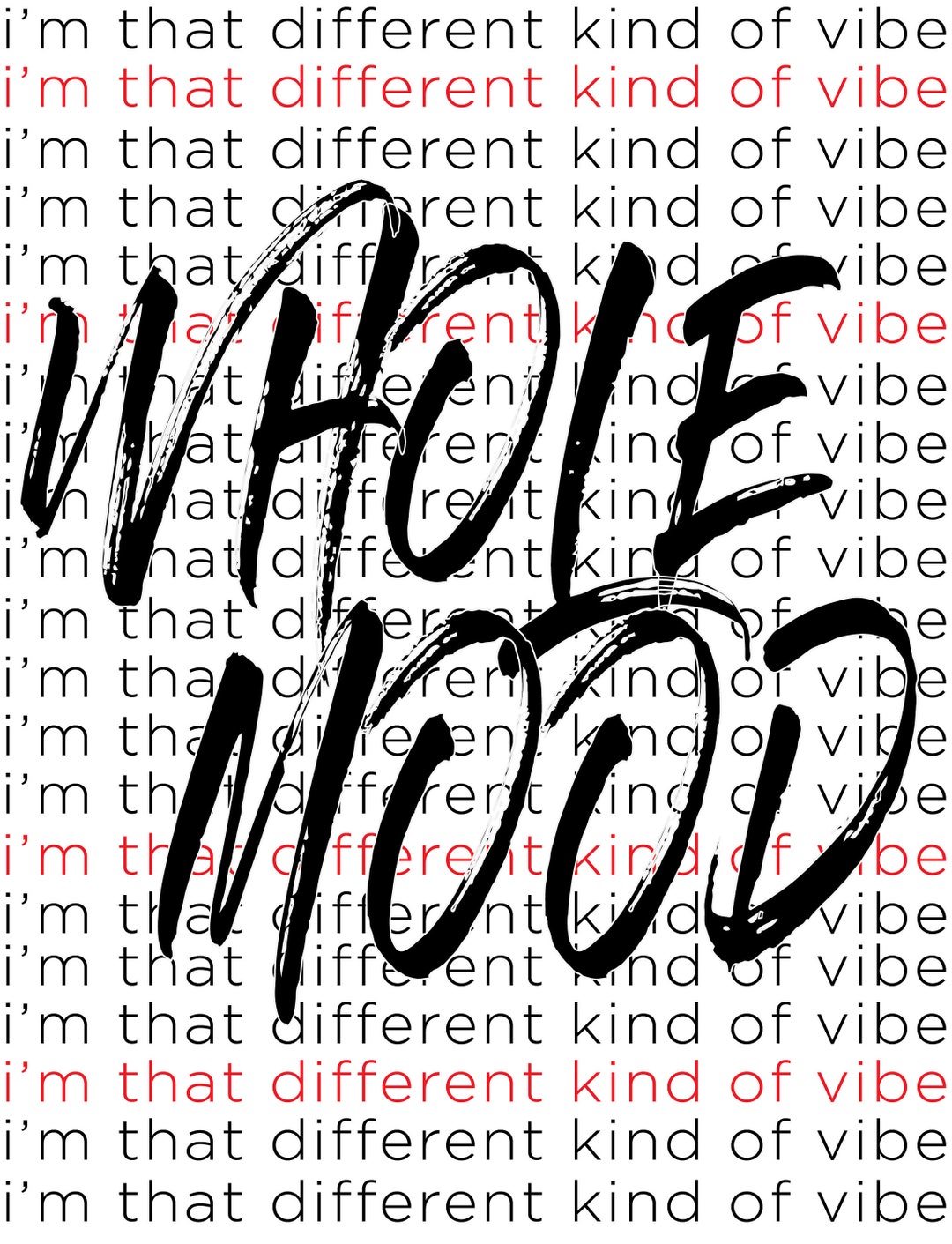 Whole Mood Digital File SVG JPG PNG - Etsy