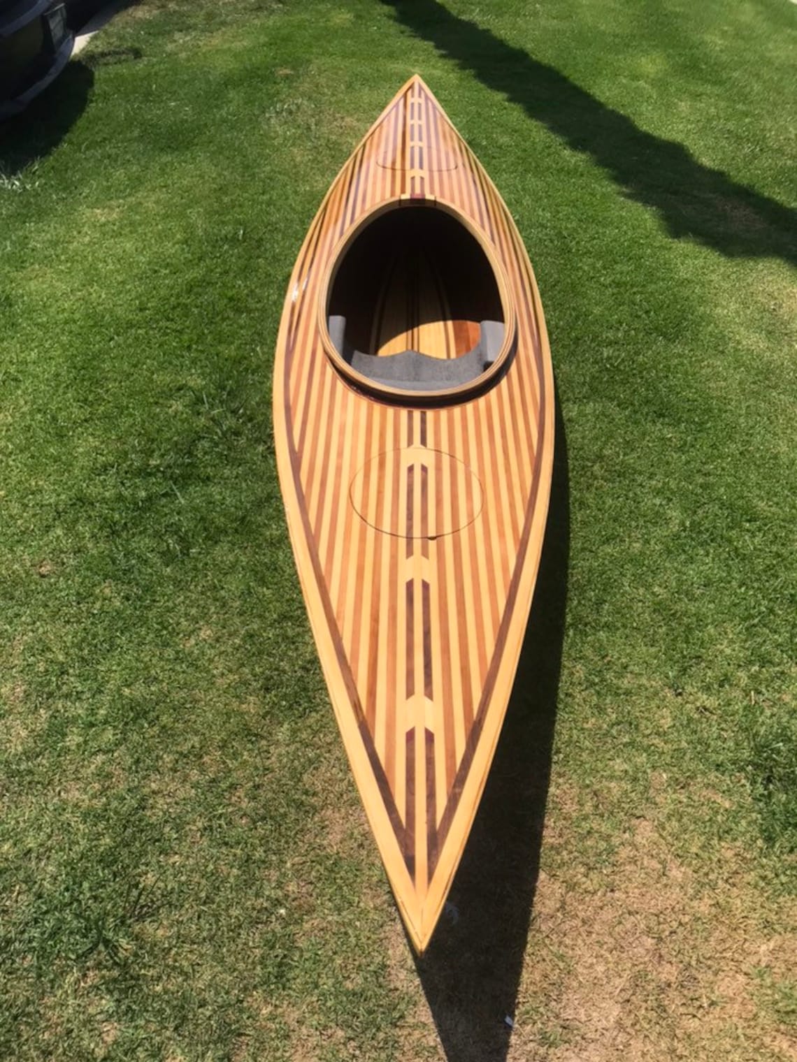 Custom 12' Cedar Strip Kayak - Etsy