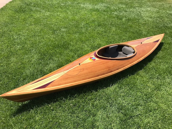 Custom 12' Cedar Strip Kayak | Etsy