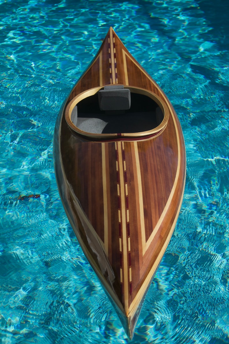 Custom 10' Cedar Strip Kayak - Etsy