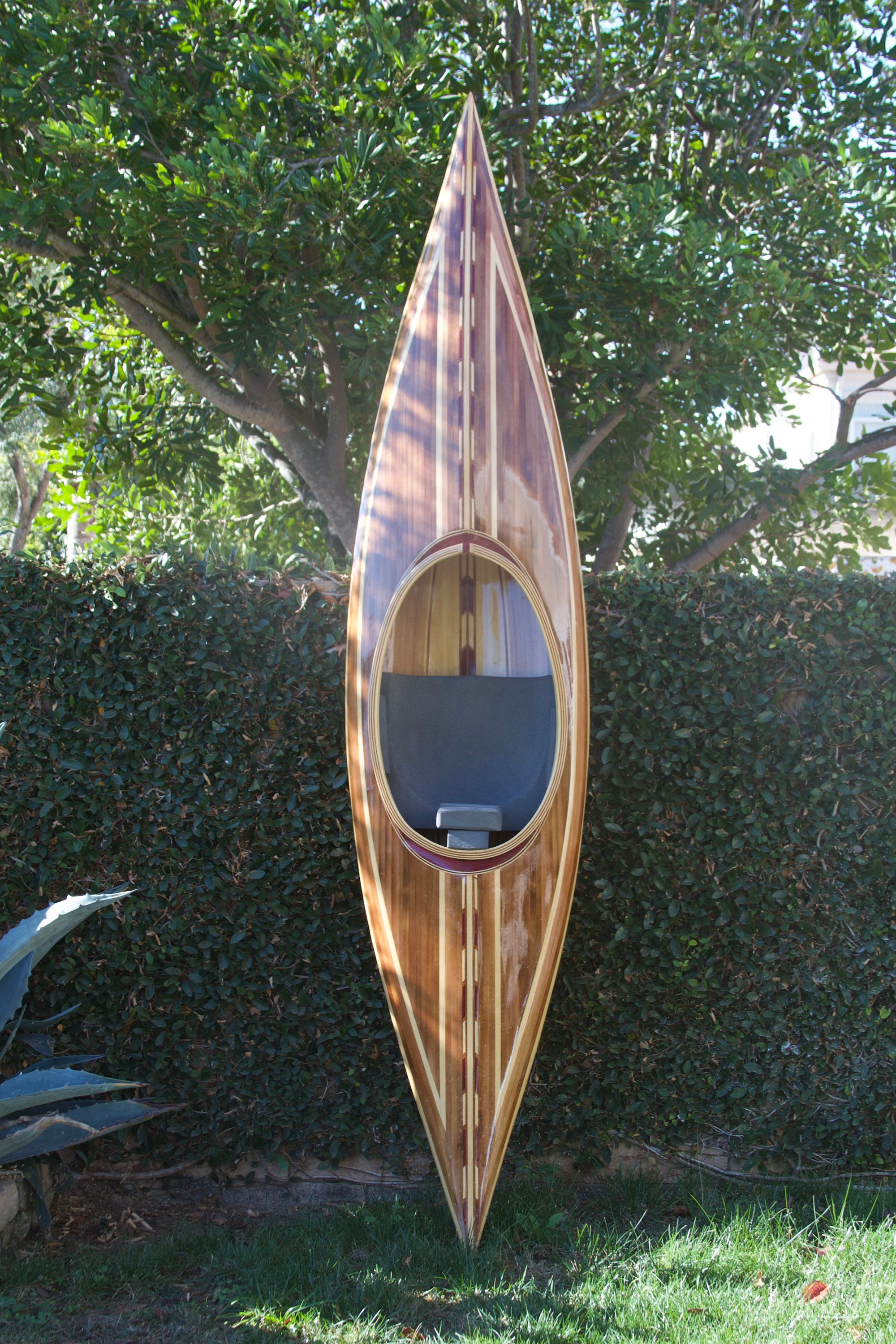 Custom 10' Cedar Strip Kayak - Etsy