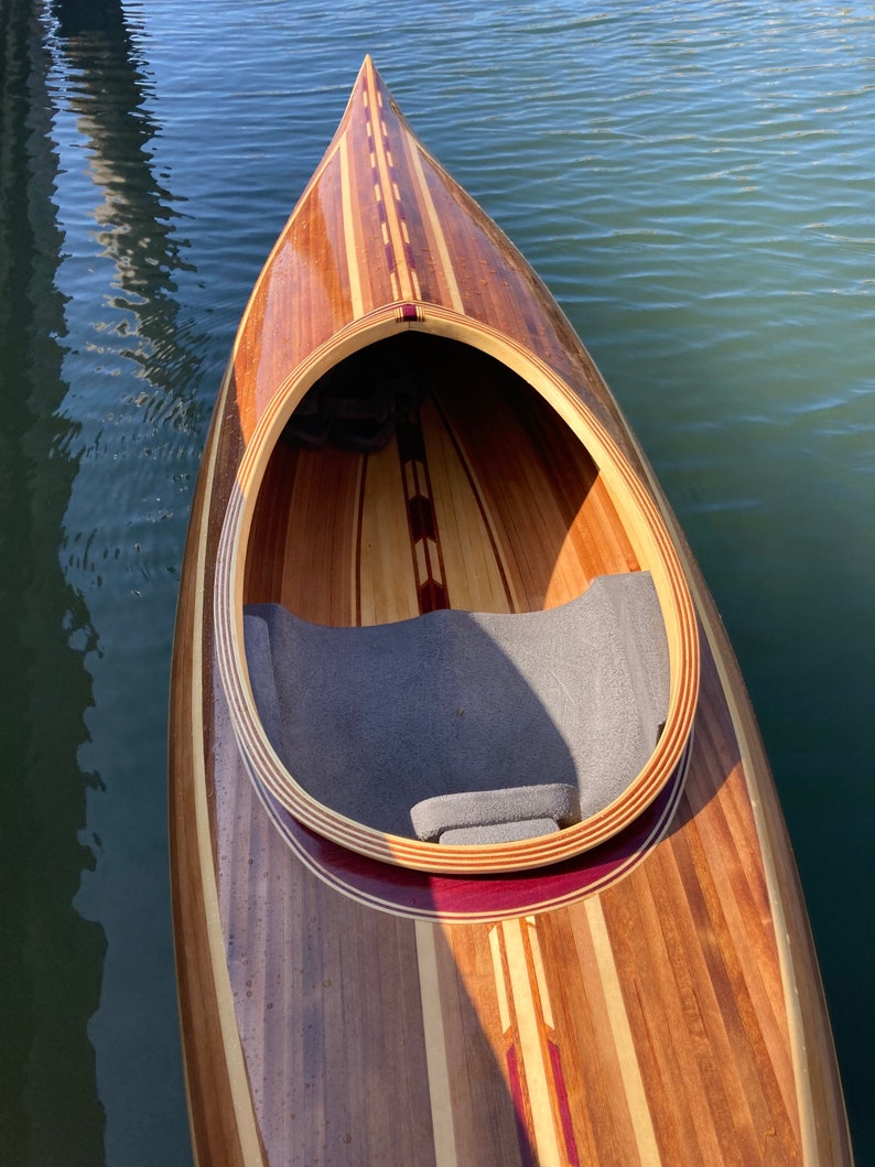 Custom 10' Cedar Strip Kayak - Etsy
