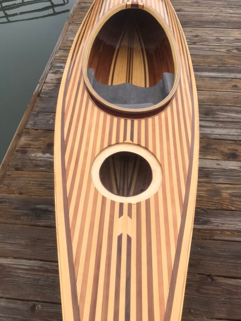 Custom 12' Cedar Strip Kayak - Etsy