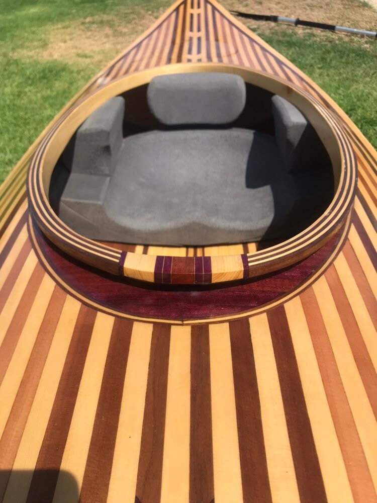 Custom 12' Cedar Strip Kayak - Etsy