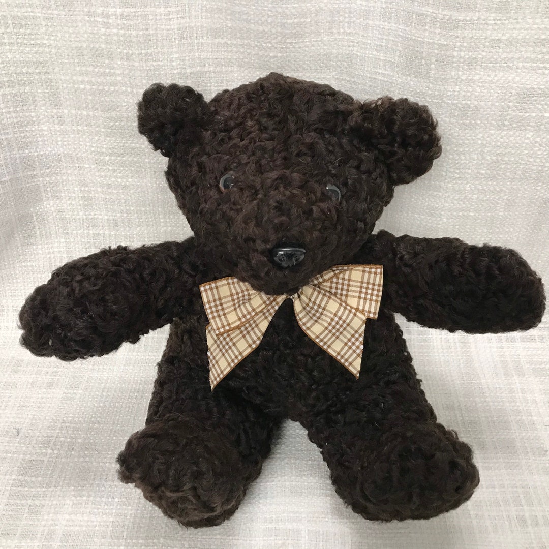 Handmade Bear, Brown Persian Sheep Bear, Teddy Bears, Made in Canada - Etsy