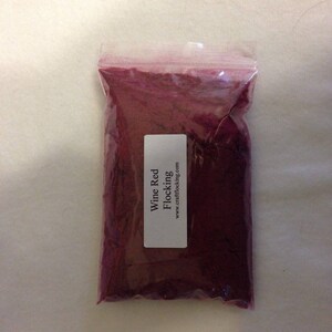 Flocking 1 Oz Pkg 50 Colors Available You Choose the - Etsy