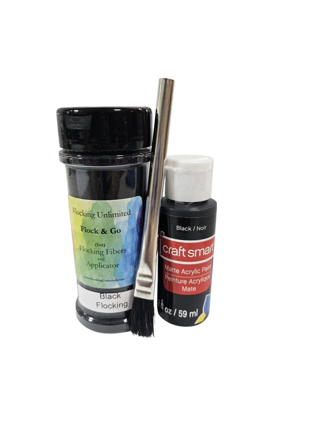 Flock & Go Flocking Kit (black) - Etsy