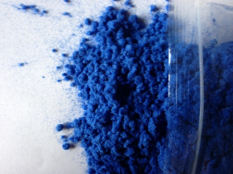 Flocking Powder 1 oz Pkg Royal Blue Rayon Flocking Fibers | Etsy