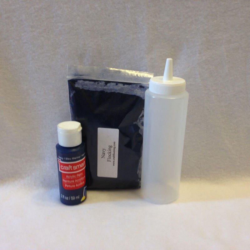 Black Flocking Powder - Etsy
