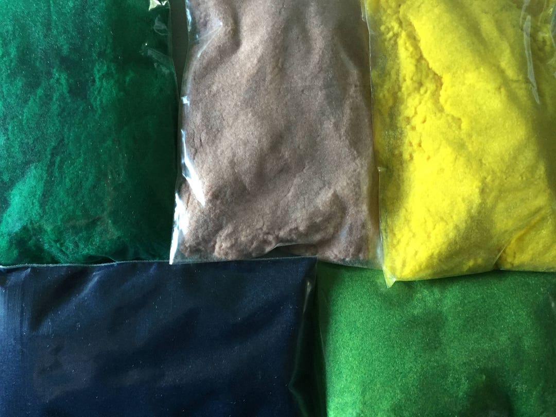 Flocking 1 Oz Pkg - 50 Colors Available!!! You Choose the Color You ...
