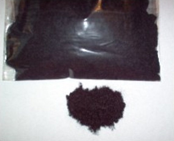 Flocking Powder 1 Oz Pkg Black Flocking Fibers - Etsy