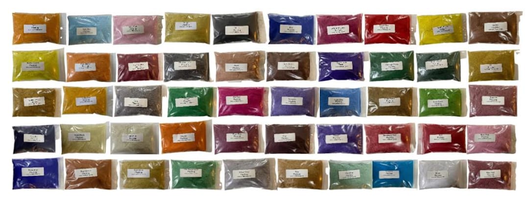 Flocking 1/2 Oz Pkg - 50 Colors Available!!! You Choose the Color You ...
