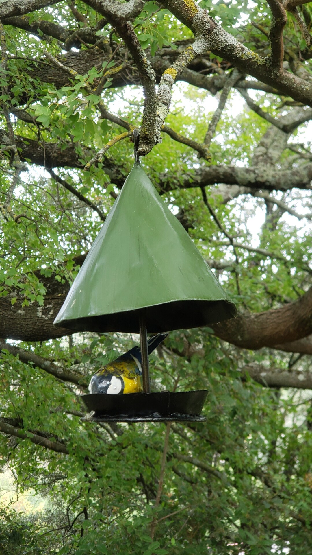 Hanging Feeder Bird Feeder Animal Recycled Metal Nature - Etsy