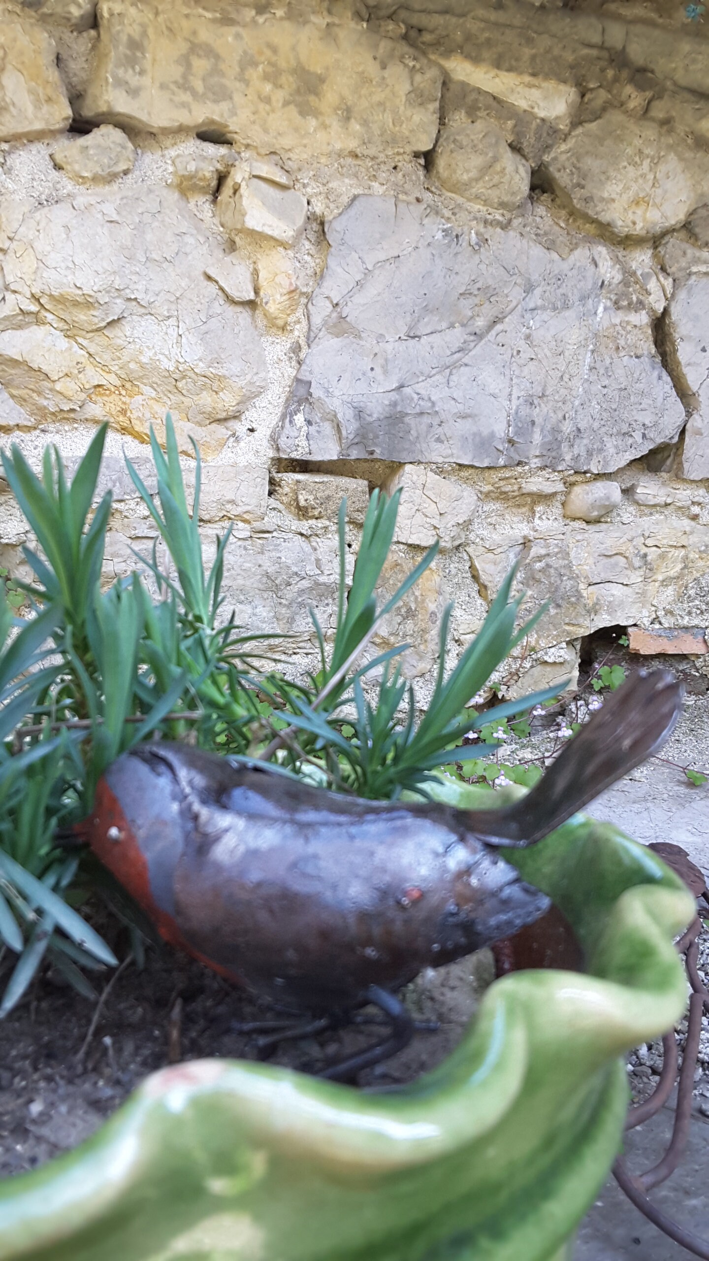 Recycled Metal Red Robin Garden Birds Nature Garden - Etsy