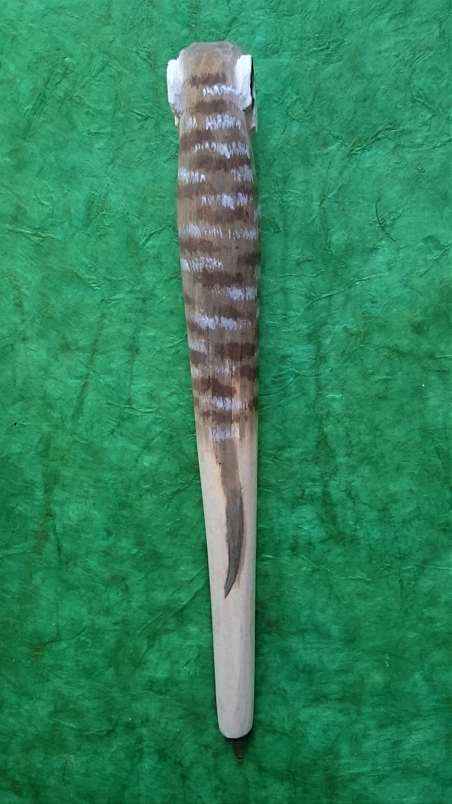 Linden wood pen carved pen animal head zebra meerkat | Etsy