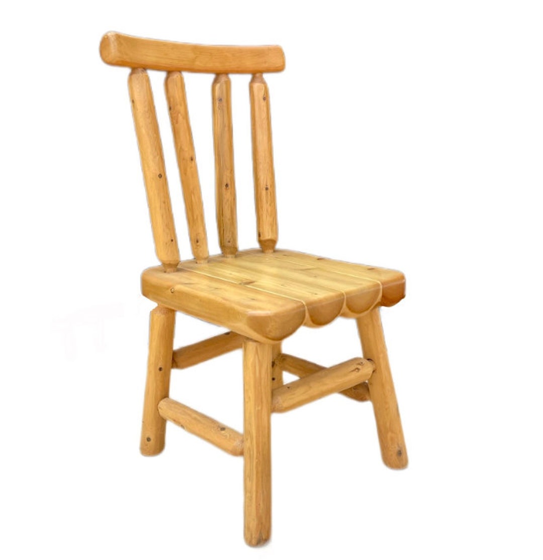 Cedar Log Dining Room Chairs - Etsy
