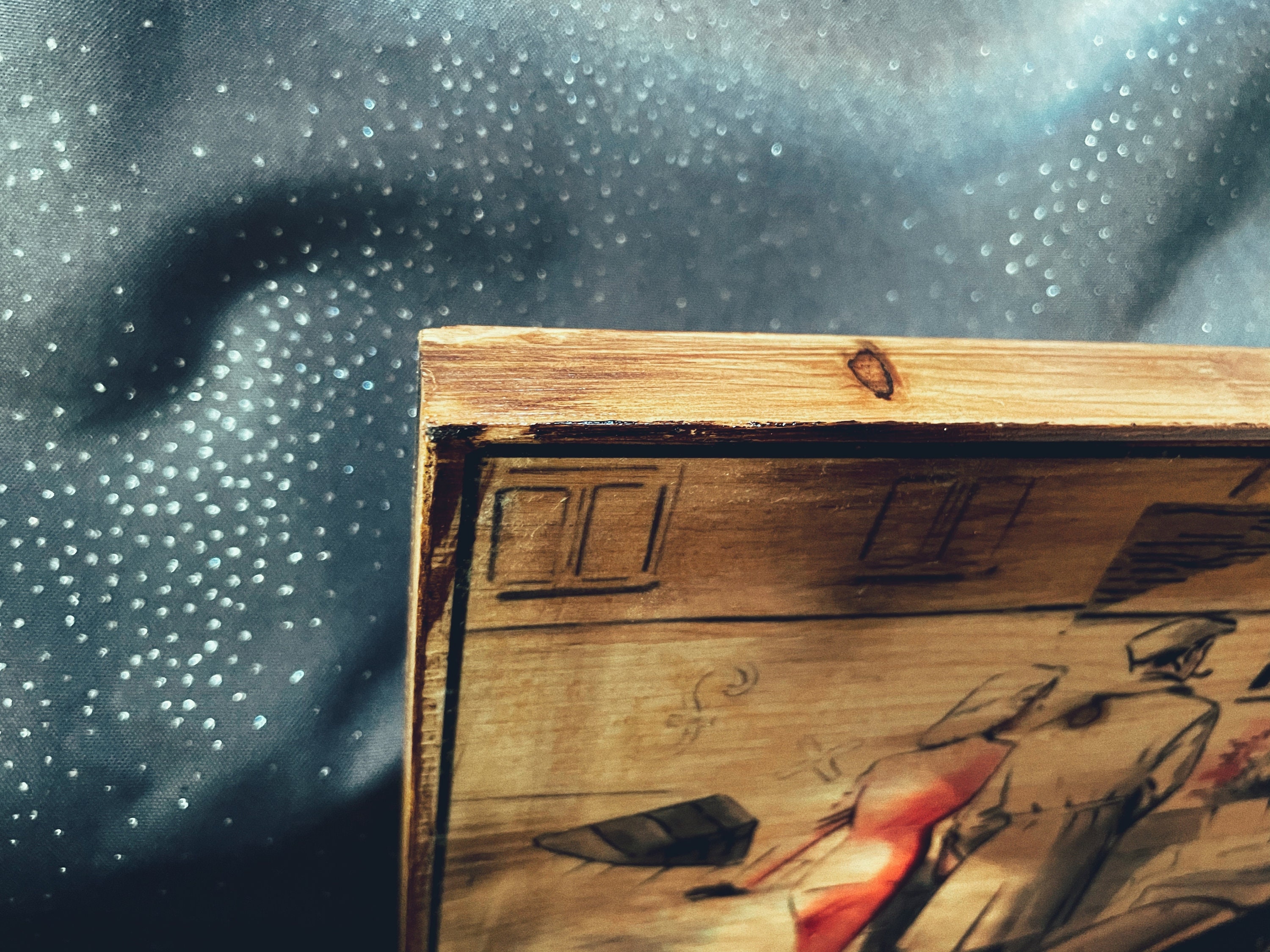 Vintage BSA Motorcycle Wooden Picture - Etsy