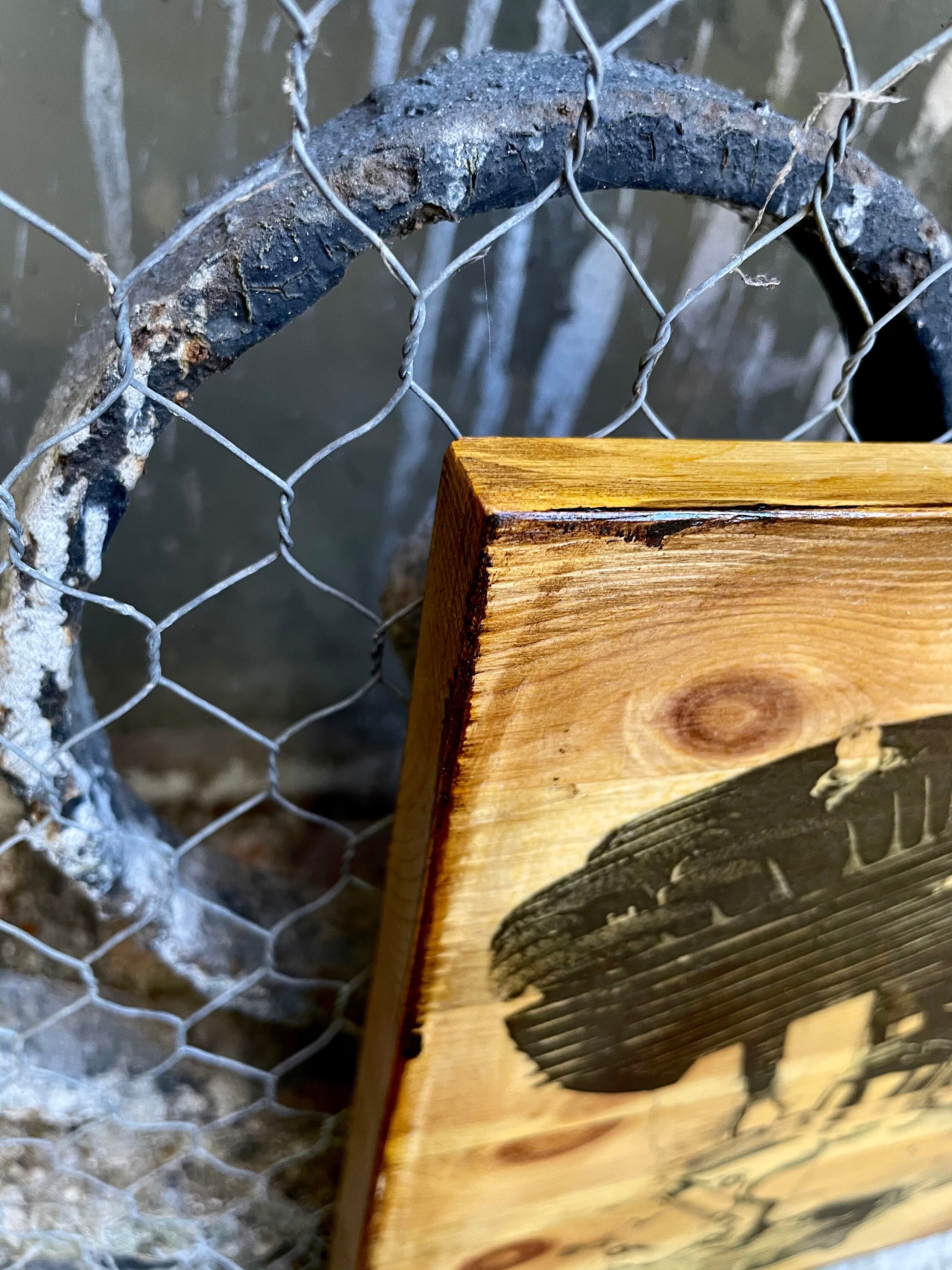 Harley-davidson Flathead Motorcycle Engine Home Decor Wall Decor Wooden ...