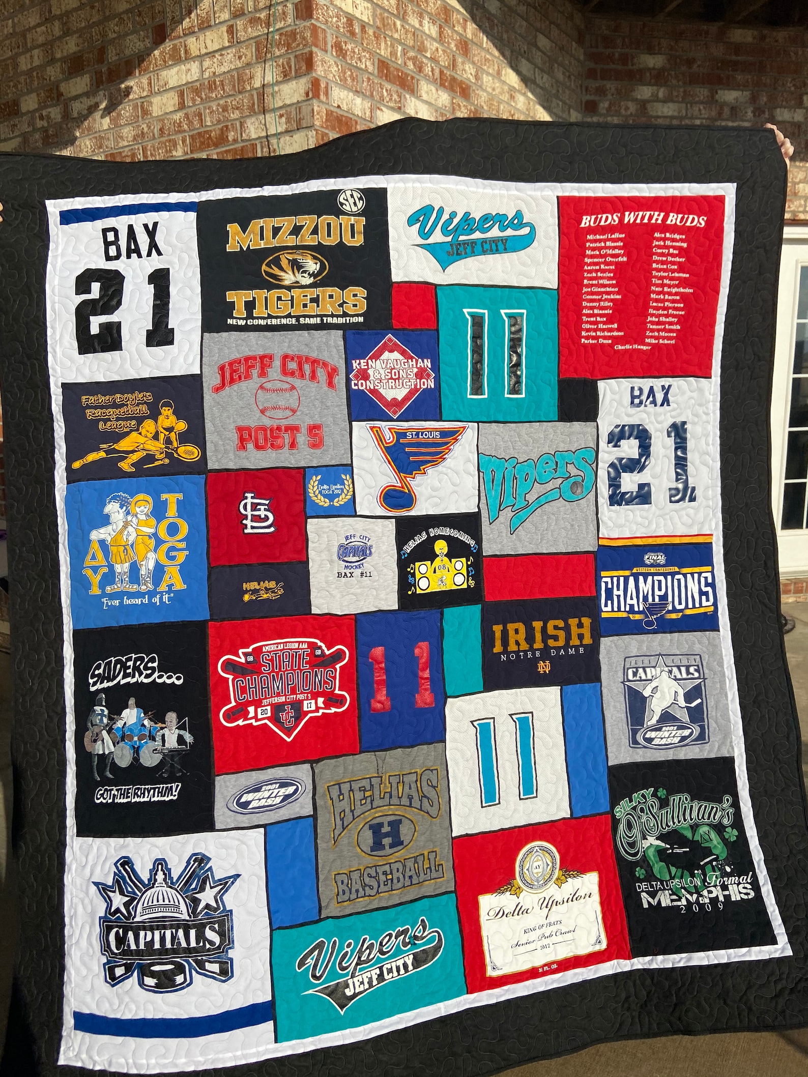 Custom T-shirt Memory Quilt Made-to-order deposit Only - Etsy