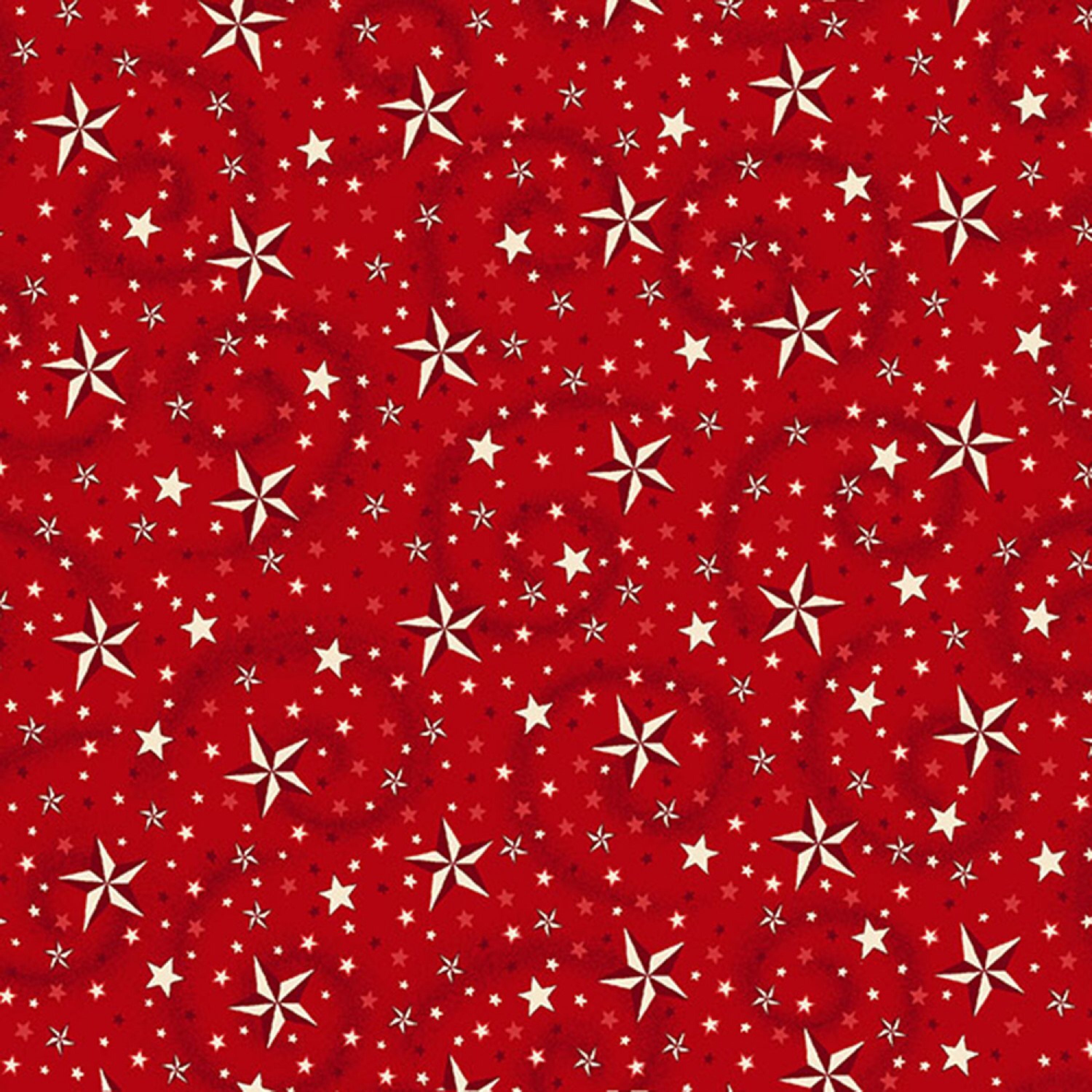 Cowboy tan stars on Red background Americana Stars 108in Wide | Etsy