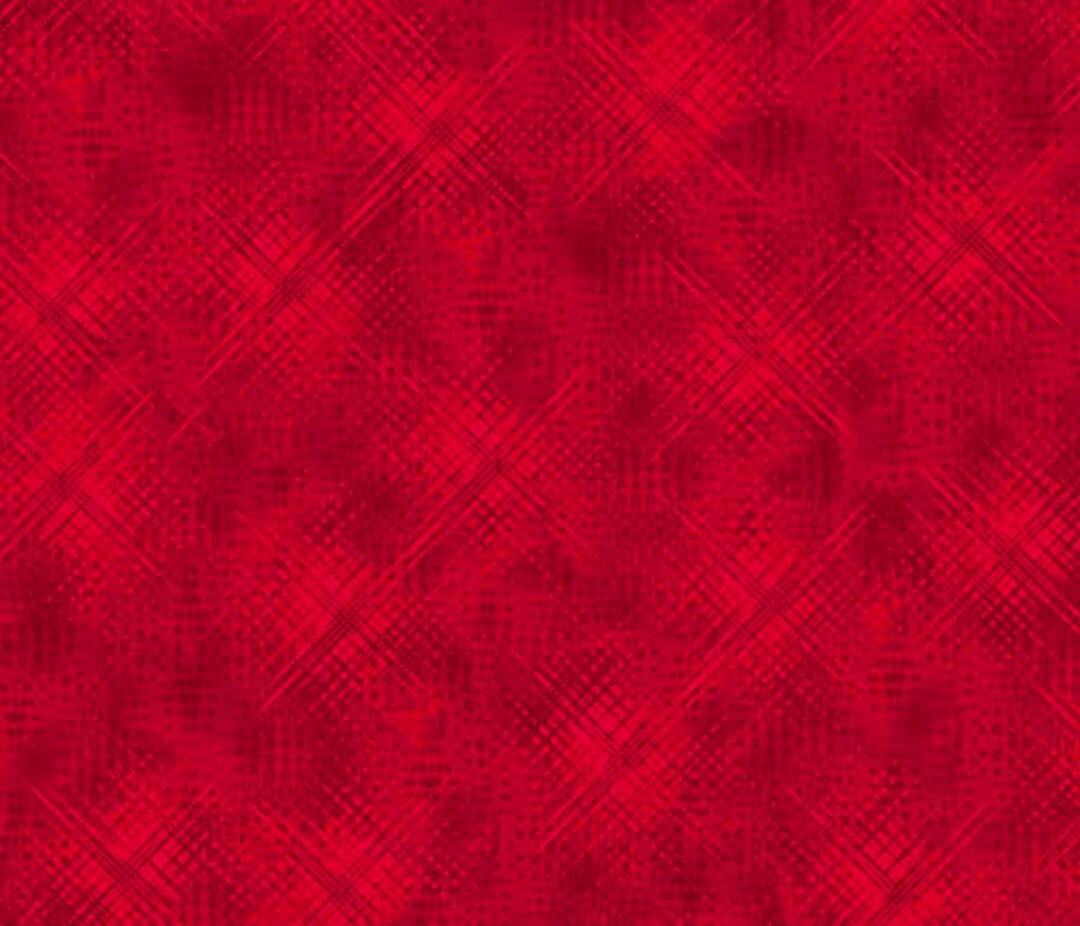 Scarlet Red Vertex Weave QT Fabrics Wide Backing Quilt Suede-look ...