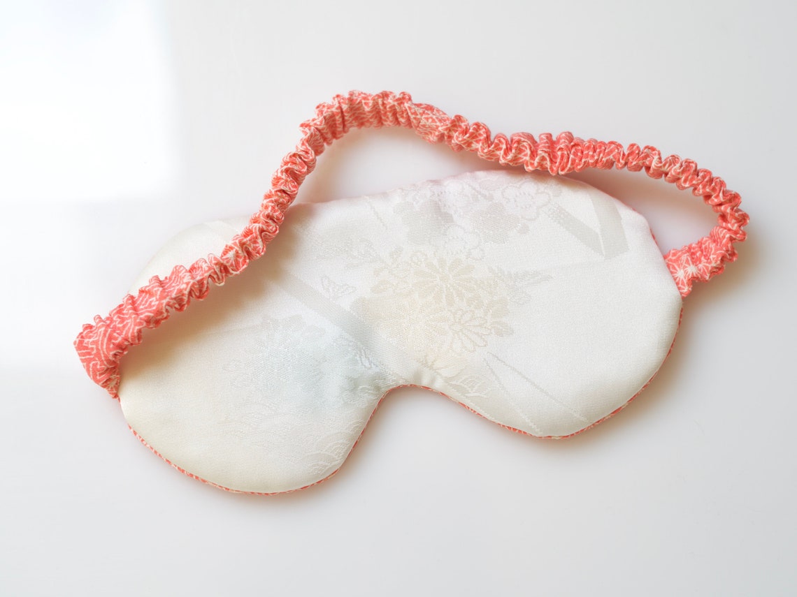 Sleep Mask in Japanese Fabric, Sleeping Mask in Japanese Silk, Sleep ...