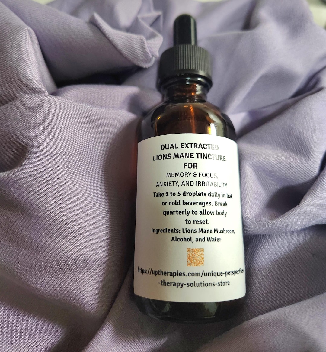 Lion’s Mane Mushroom Tincture | Brain Boost | Mental Focus | Immune Support - Etsy