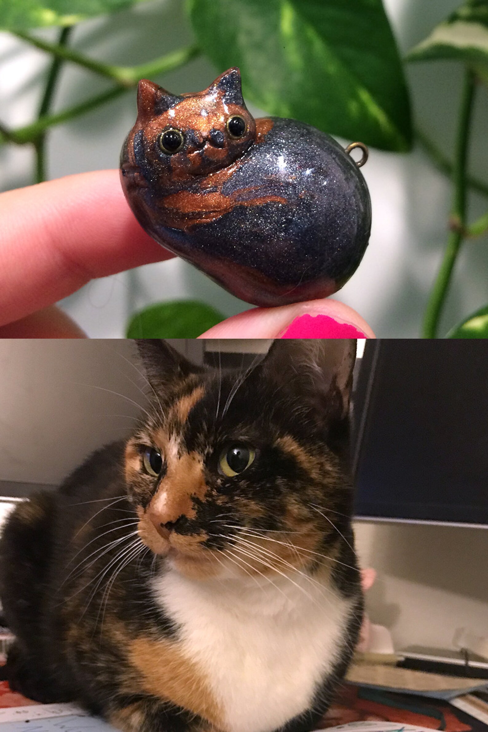 Blobby Cats CUSTOM Cat Charm / Sculpture / Figurine / Cute - Etsy