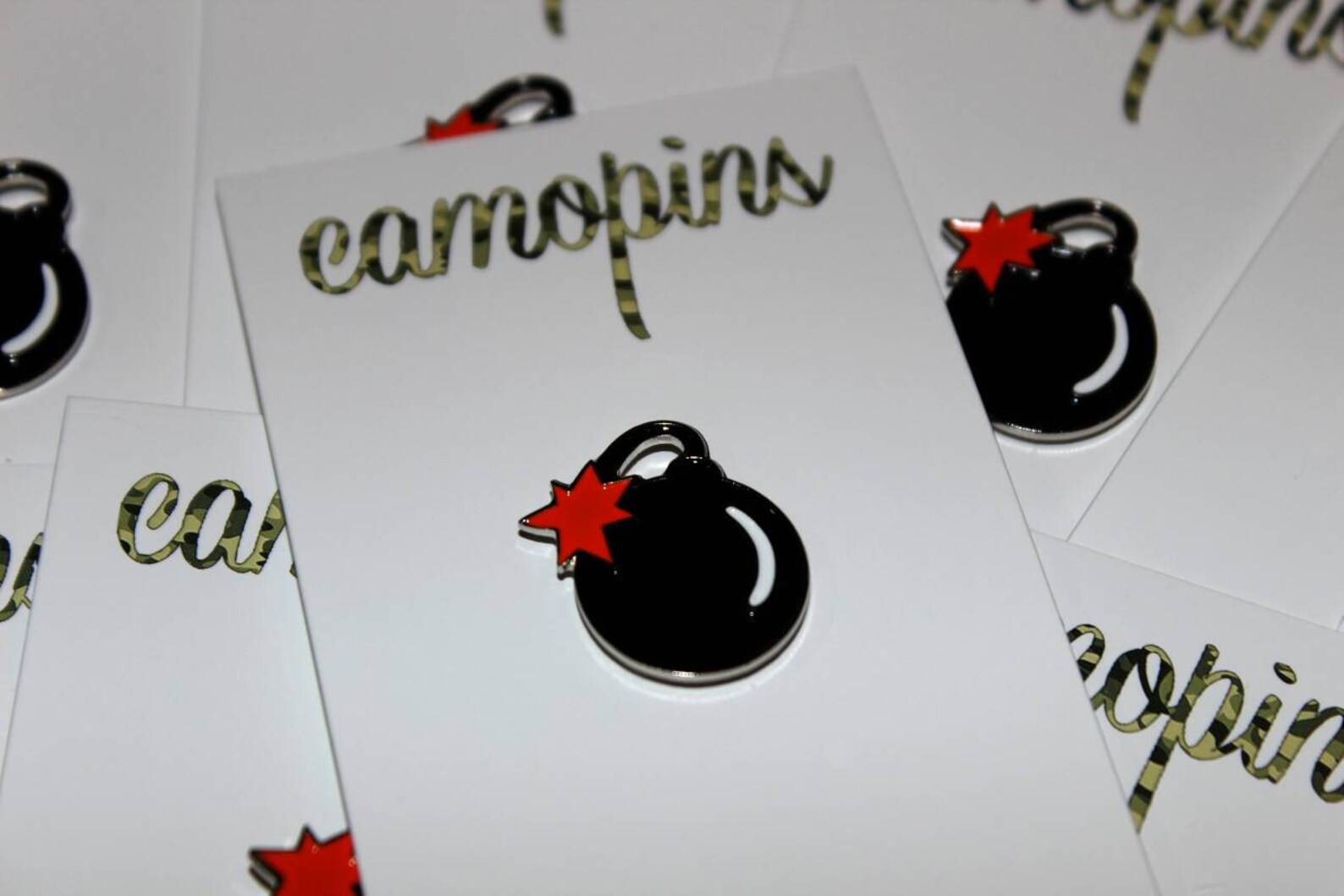 BOMB! Enamel Pin - Etsy