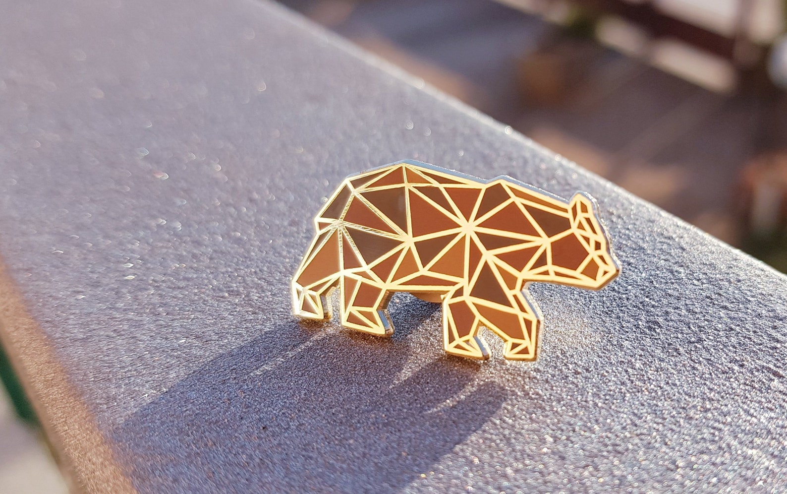 BEAR Enamel Pin - Etsy