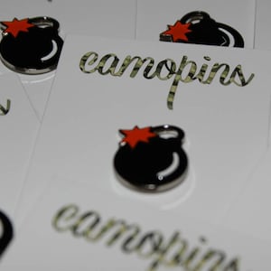 BOMB! Enamel Pin - Etsy