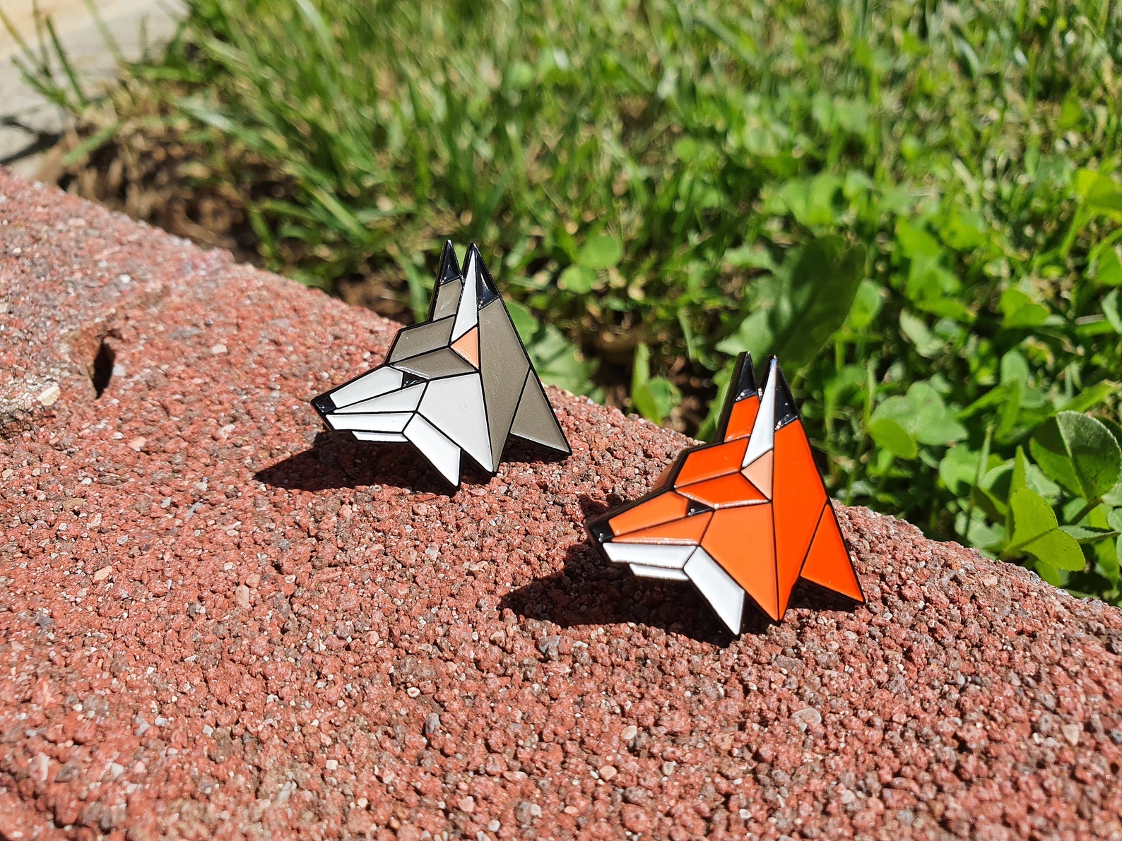 FOX Enamel Pin - Etsy