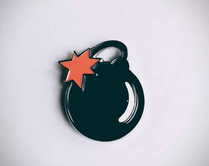 BOMB! Enamel Pin - Etsy