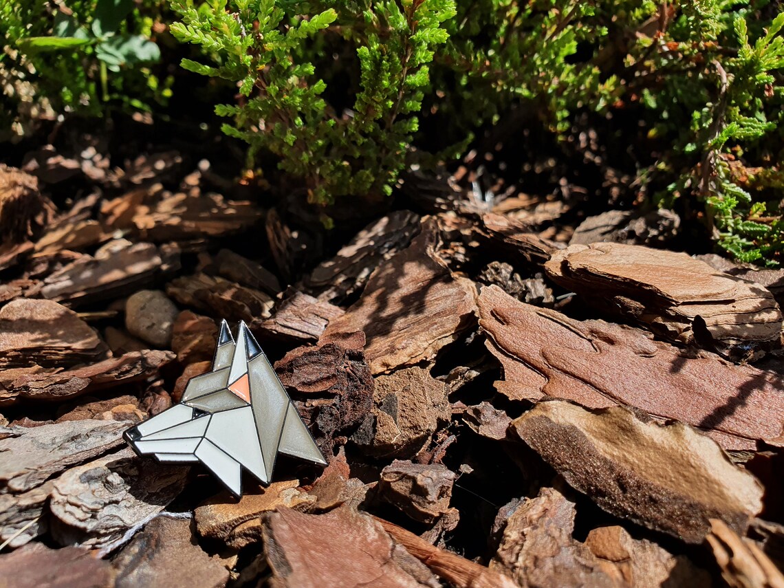 FOX Enamel Pin - Etsy