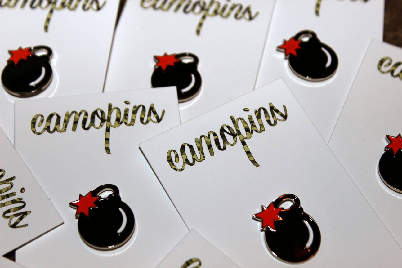 BOMB! Enamel Pin - Etsy