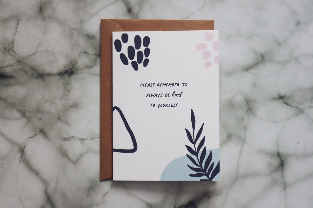 Positivity Card - Be Kind - Lockdown Card - Etsy