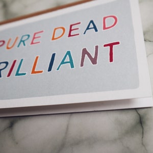 Scottish Well Done Card - Pure Dead Brilliant - Etsy